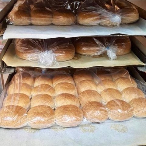 Rolls Malted Round Baps (6 Pack) | The Good Loaf